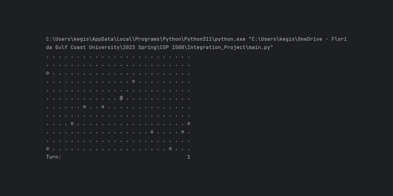 GitHub - DennisKerry/COP1500-Integration-Project: My Integration Project is a rogue-style turn ...