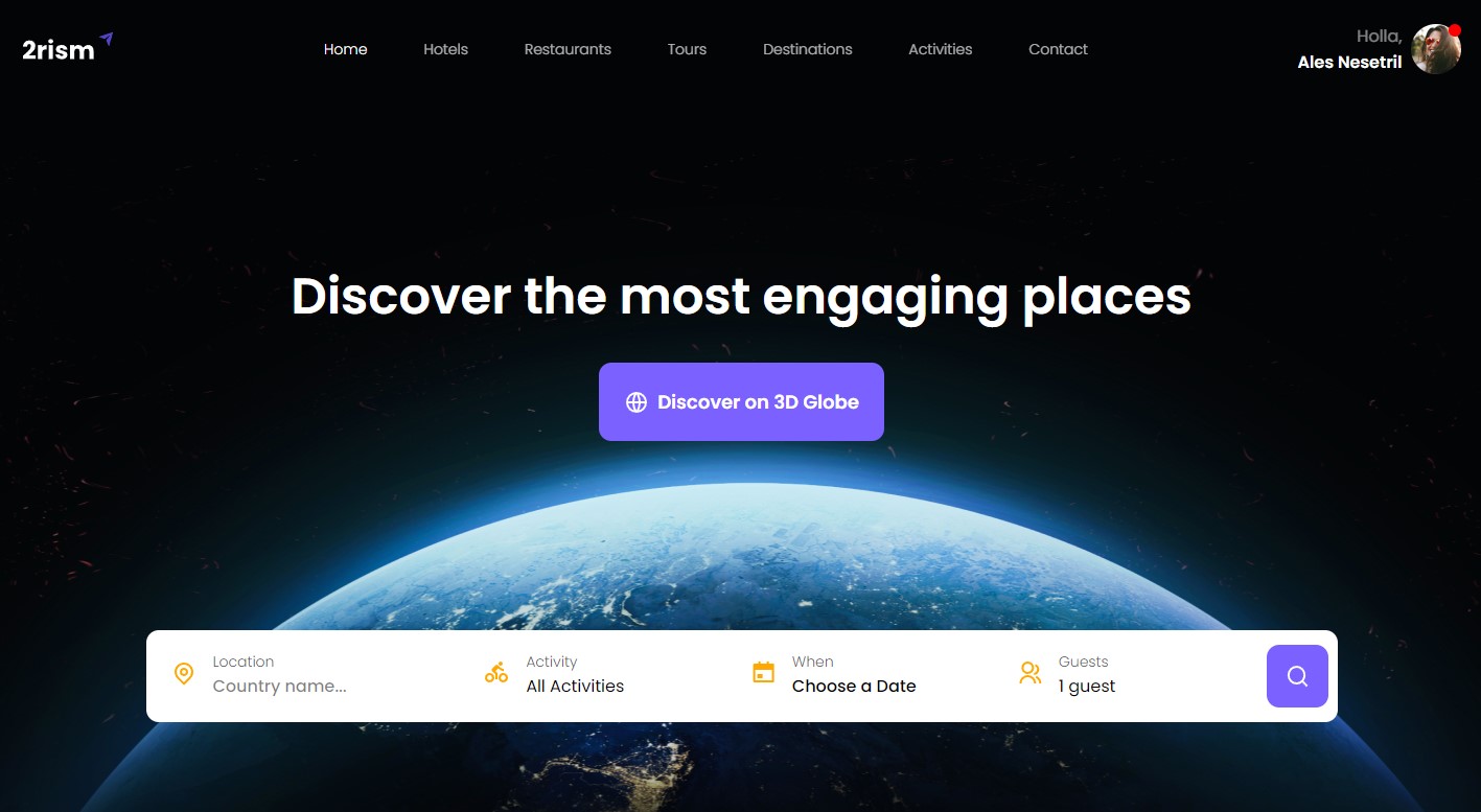 GitHub - Xelarq/Tourism__Template: Example Template