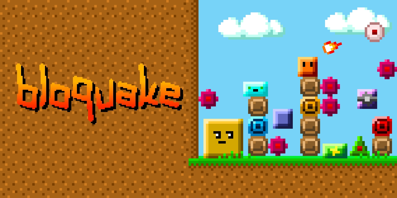 GitHub - finesden33/bloquake: Bloquake - an arcade platformer you can play on kongregate