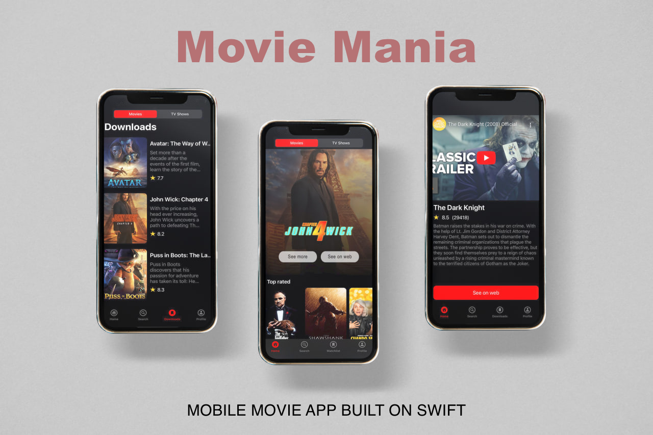 GitHub - Micoonepoc/MovieManiaProject: A movie and TV series information viewer application ...