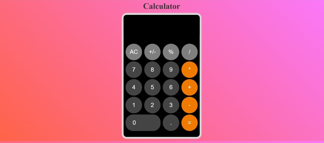 Github Mohitkalshan Calculator