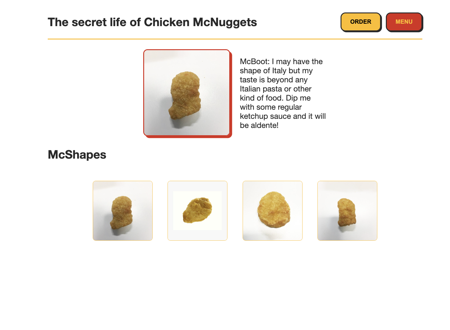 GitHub - Kellytran88/Mcnugget-spotlight: Add you favourite chicken McNugget picture to appear on ...