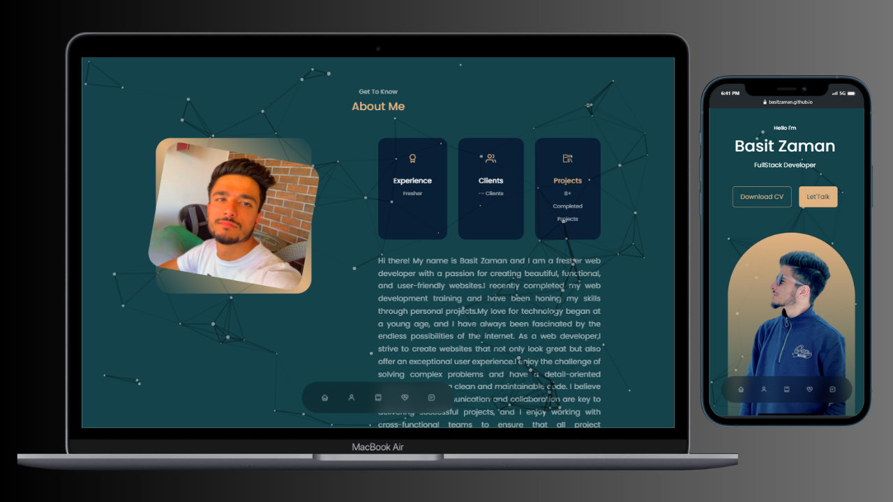 GitHub - basitzaman/Personal-Portfolio-website