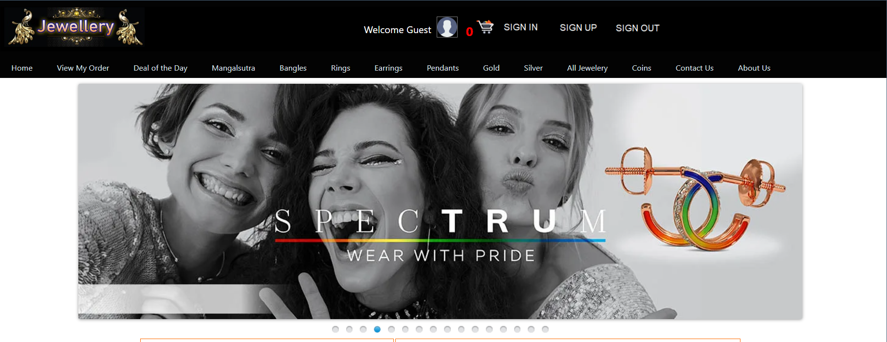 GitHub - simranpathann/RadiantJewel: In Jewellery marketing project users can shop by category ...