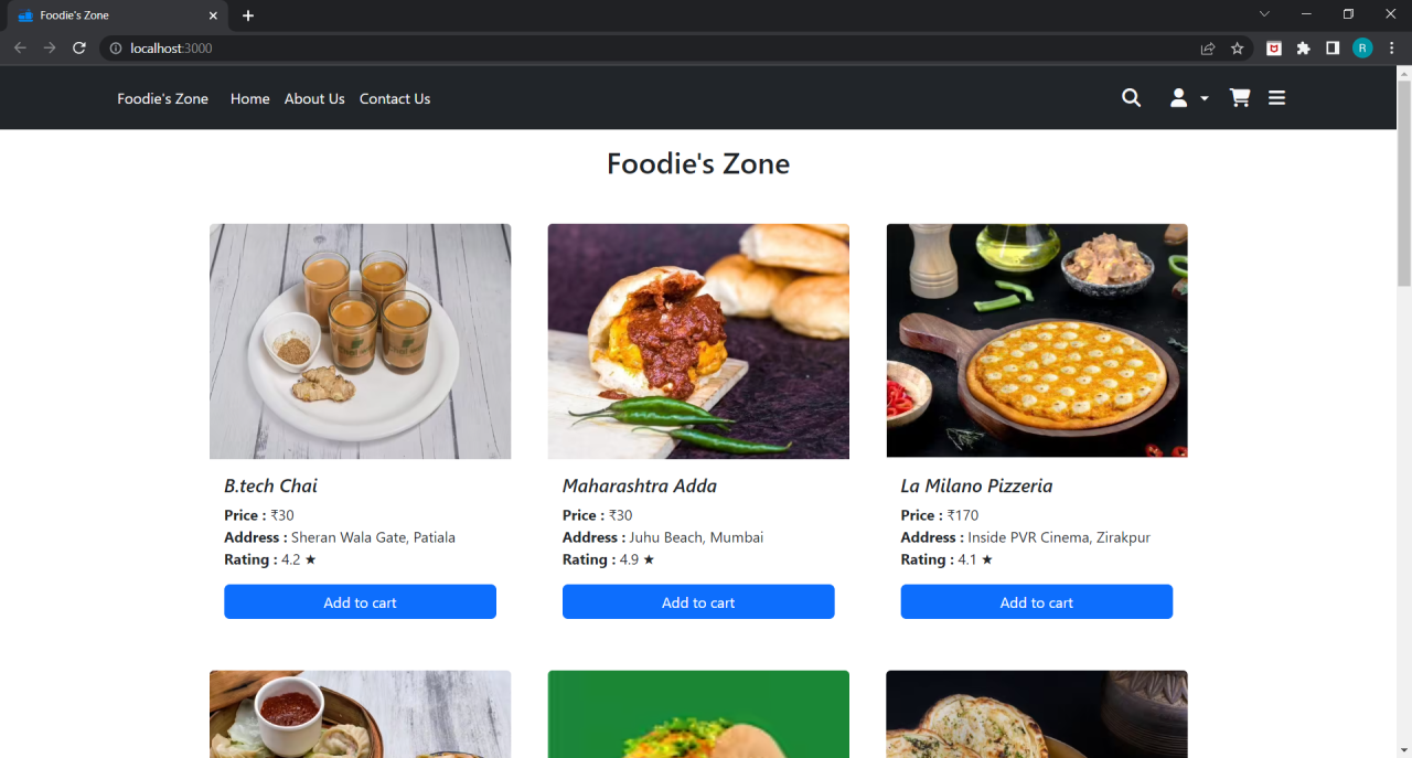 GitHub - Raghav-539/Foodies-Zone: Food ordering website.