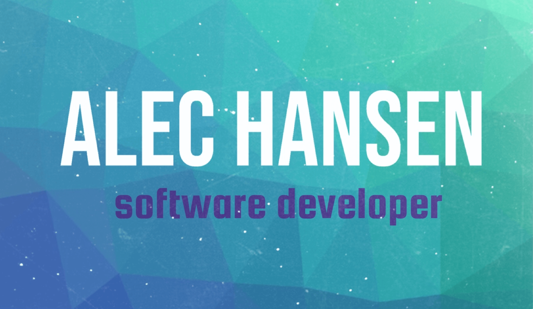 GitHub - alecdhansen/portfolio-site: My Personal Portfolio