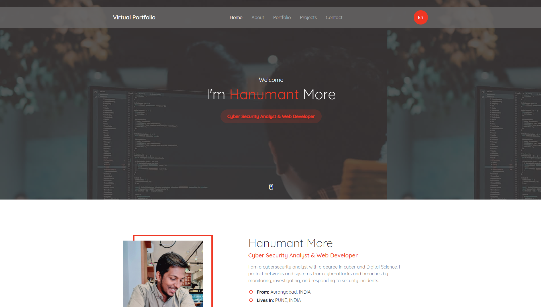 Github Elinvicto Portfolio