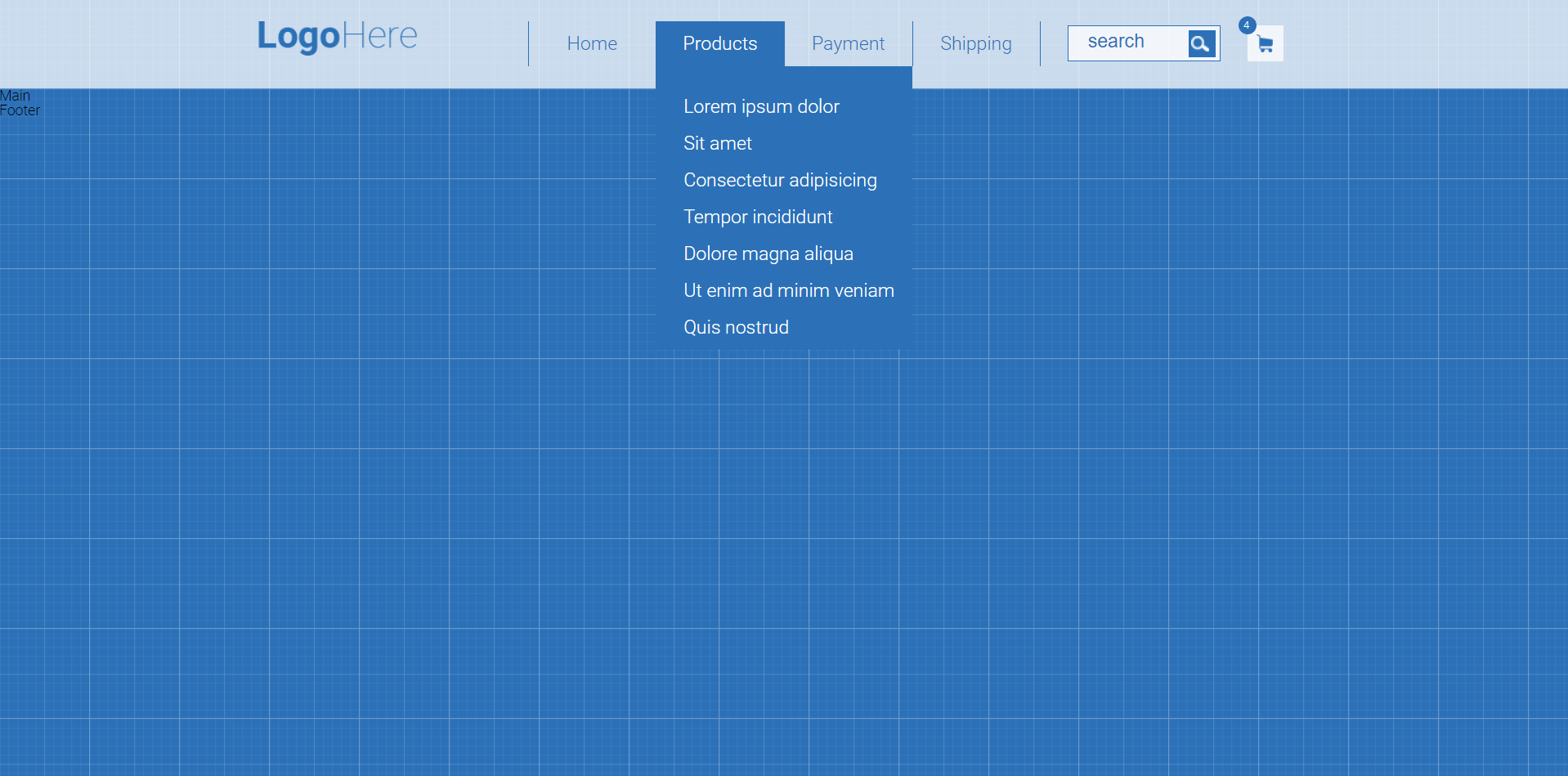 GitHub - Shiro-Kon/Lesson-9-HomeWork-9: Creating a website header and adding a search and ...