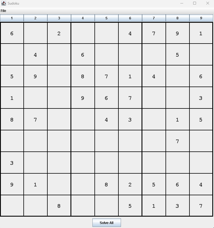 GitHub - MCZB/SudokuGame