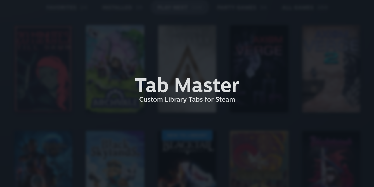 GitHub - Tormak9970/TabMaster: Plugin for editing library tabs on the ...