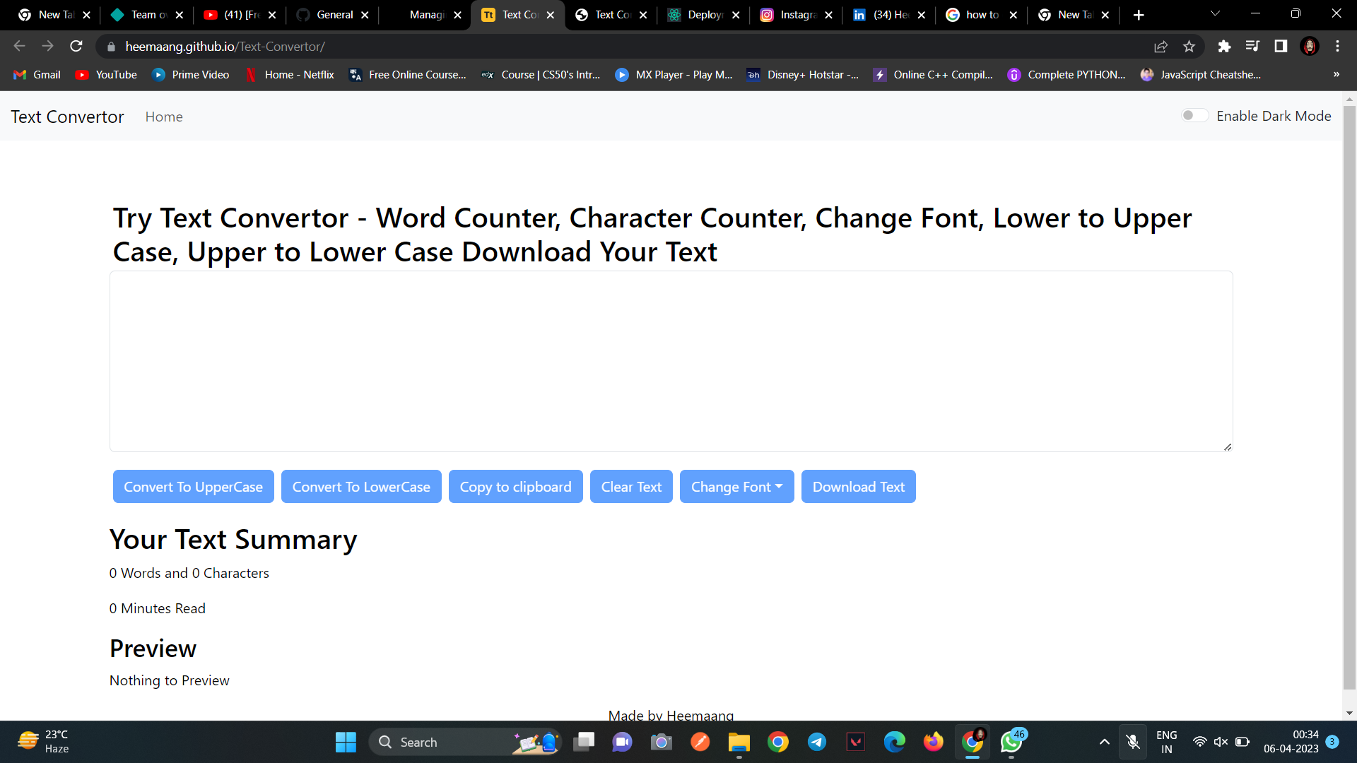 GitHub - heemaang/Text-Converter
