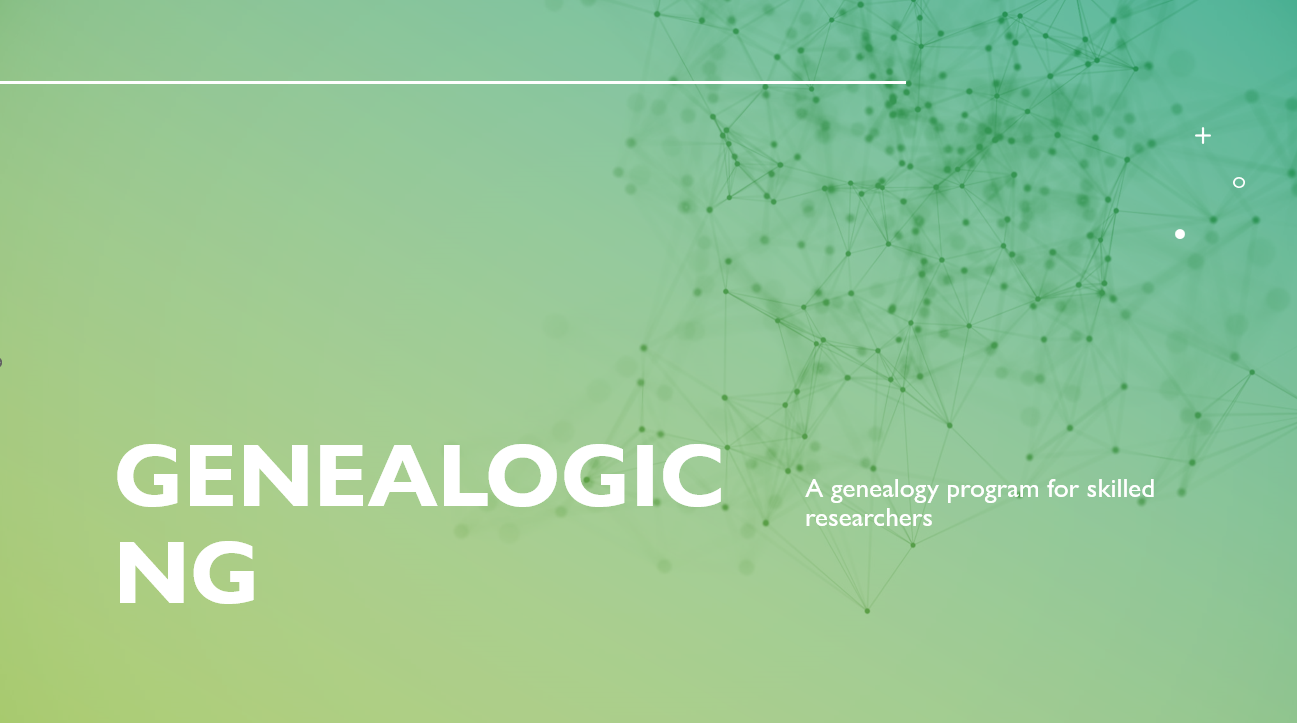 GitHub - npmaling/genealogicng-code: GenealogicNG genealogy database ...