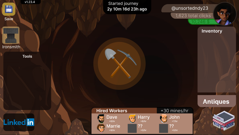 GitHub - unsortedAndy23/Mine-Clicker: Mine Clicker is a idle clicking ...