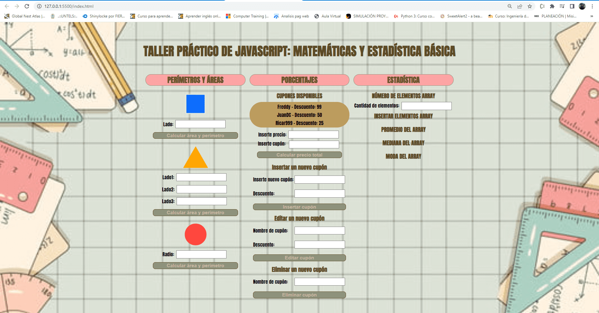 GitHub - rica999/TALLER-PRACTICO-DE--JAVASCRIPT-MATEMATICAS: PROYECTO REALIZADO EN JAVASCRIPT ...