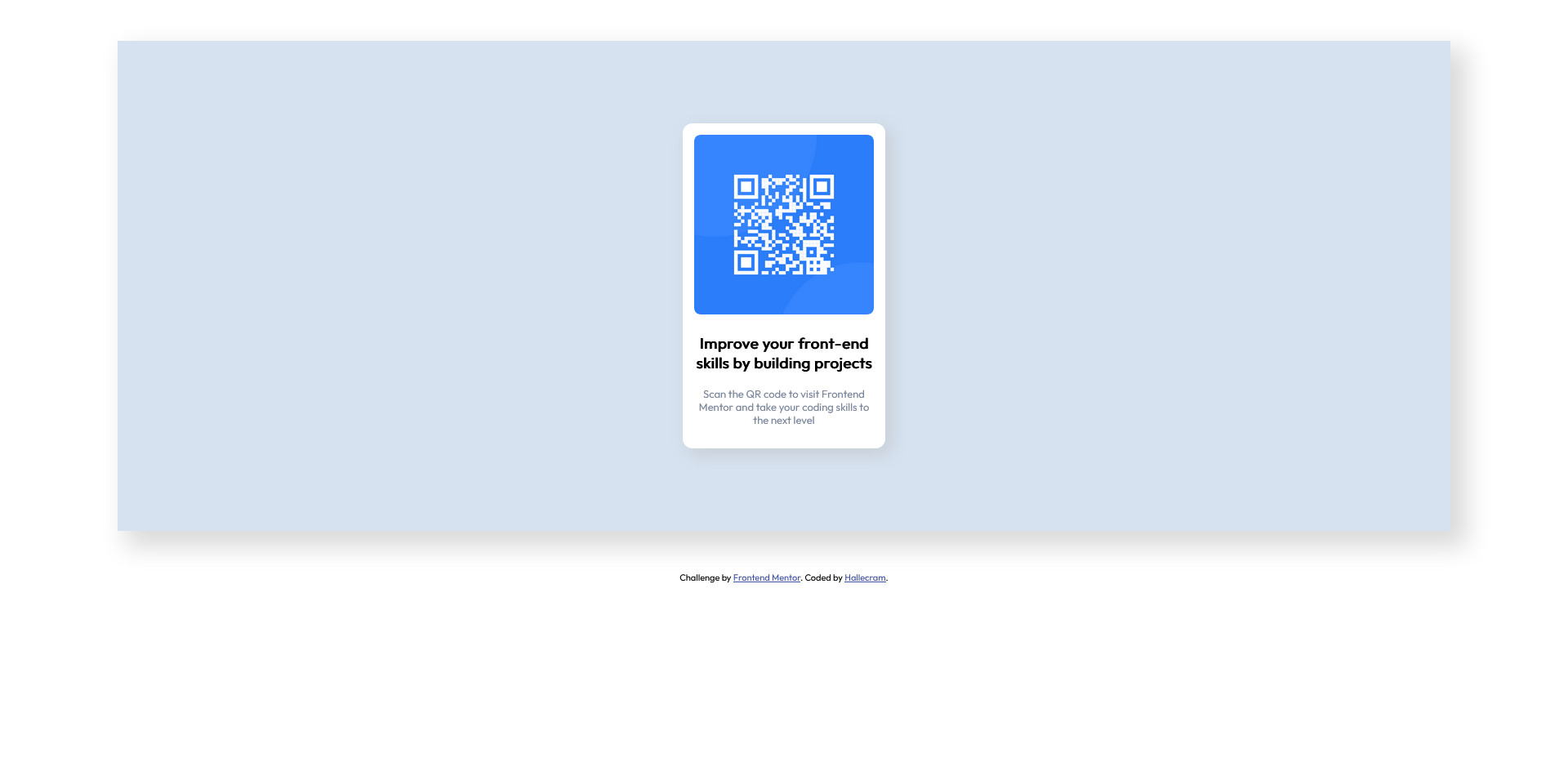 Github Hallecram Challenge00 Frontend Mentor Challenge 00