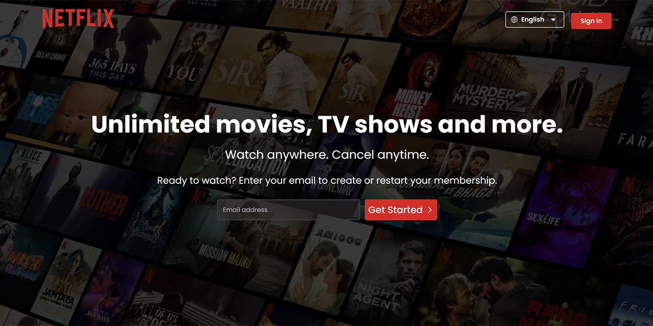 GitHub - vedantgour45/Netflix-Clone: This is a static webpage clone of ...