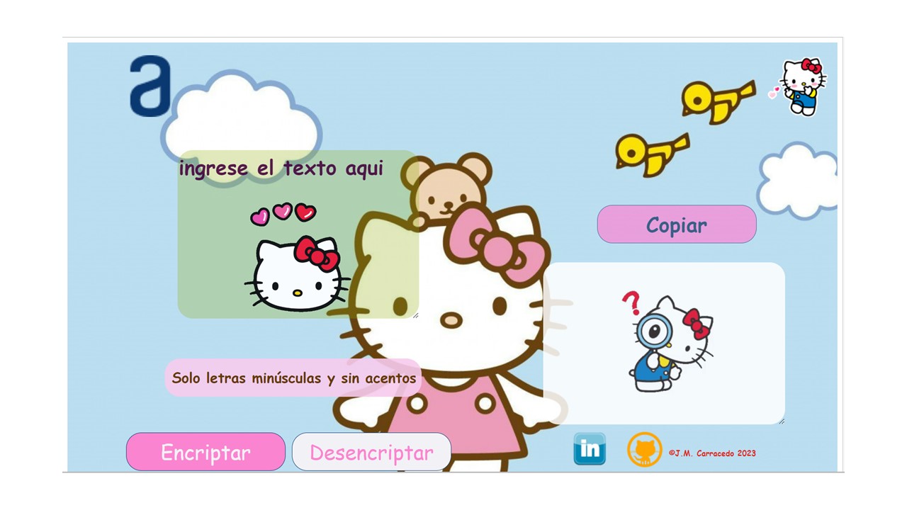 GitHub - JMCarracedo/Encriptador-Hello-Kitty: Encriptador para Alura Challenge - OracleOne