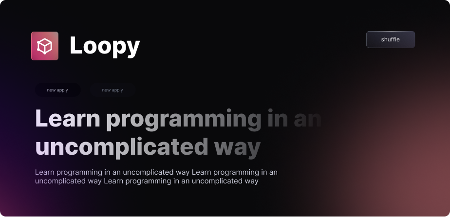 GitHub - LoopyGO/loopy-web: Loopy is a completely Open Source Duolingo-style programming ...