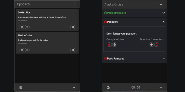 GitHub - haakon-io/Oppgaver: Ionic Task Timer application