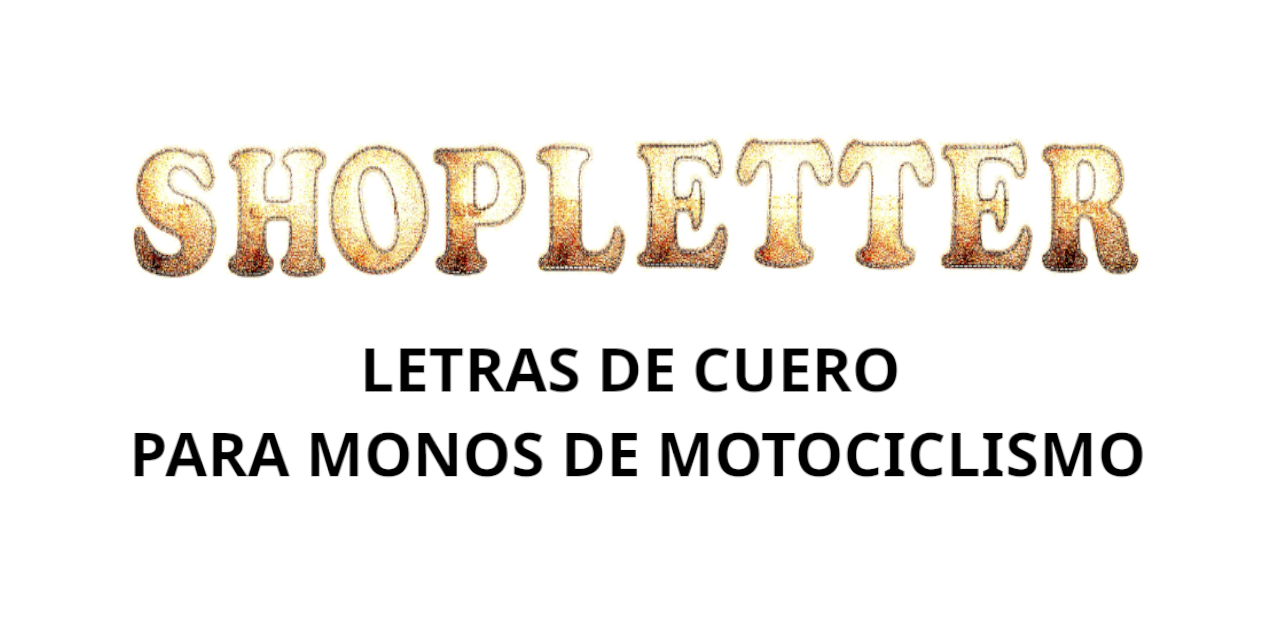 GitHub - lucianomartinezstudio/letrasdecuero: Letras para mono de moto