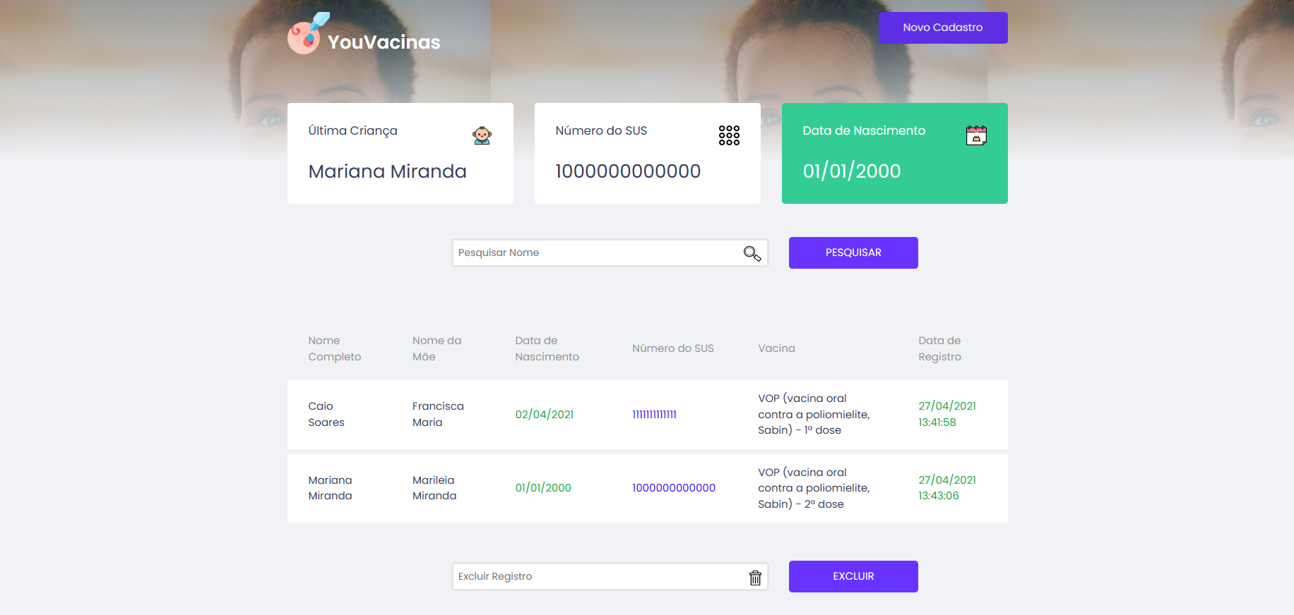 GitHub - saviosoaresc/Vacinas: Site para cadastro de vacinas em um posto de saúde ou até em um ...
