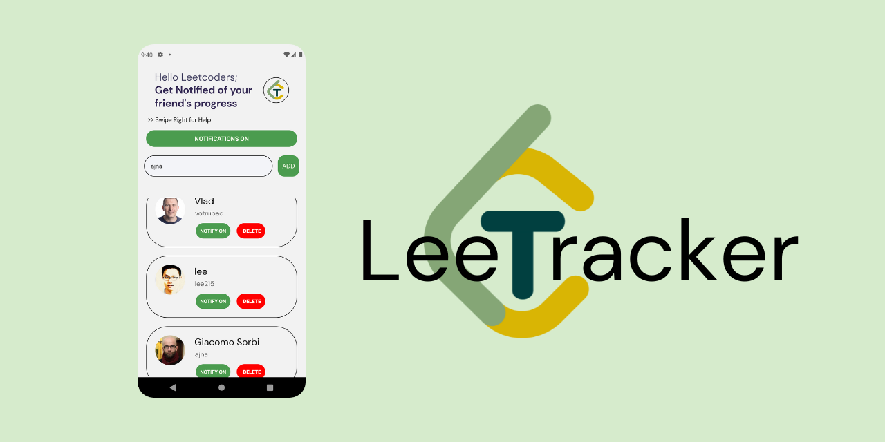 GitHub - prakharraj1302/LeeTracker-Android-App