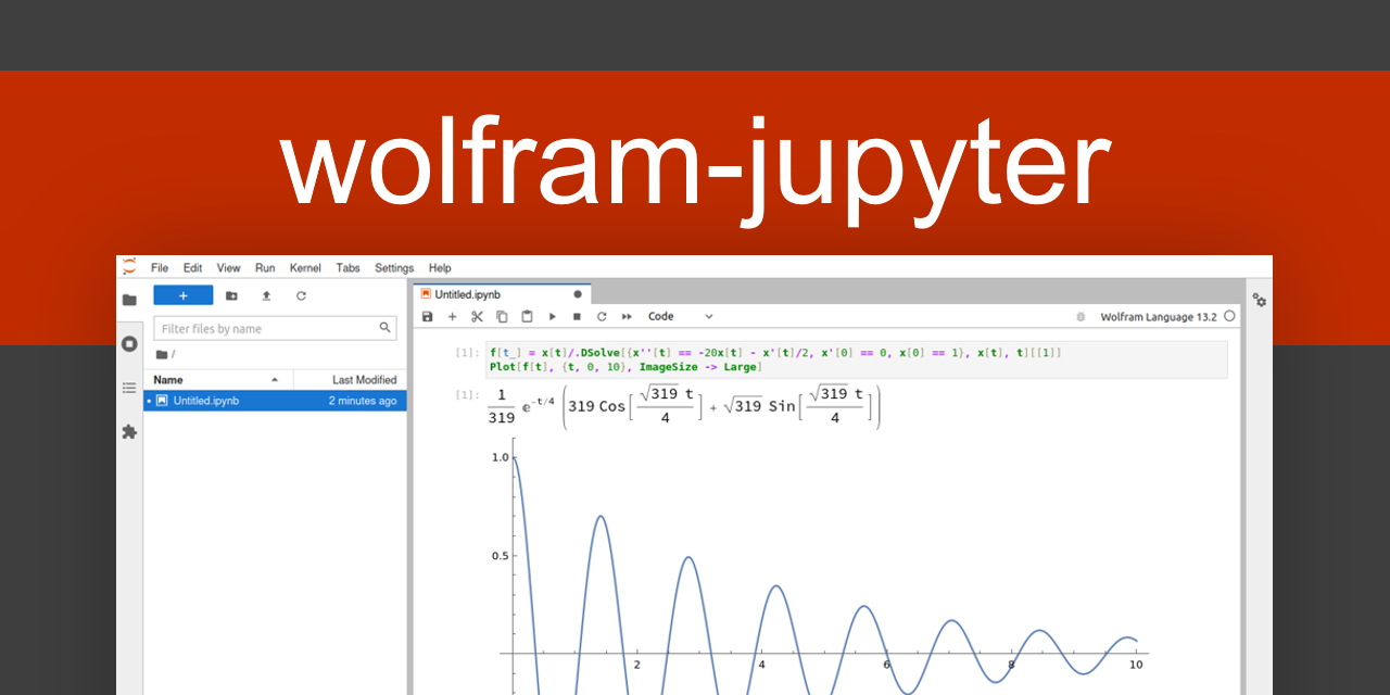 Github Jonasmusallwolfram Jupyter Use The Wolfram Language In A Jupyter Notebook 