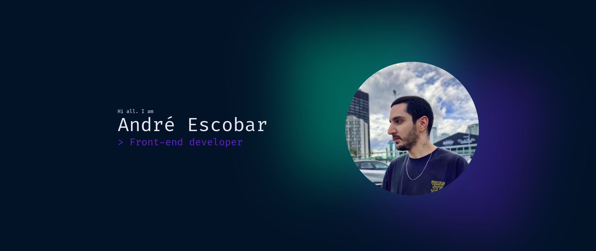 GitHub - escobarAndre/portfolio: My portfolio containing courses, contacts, socials and main ...