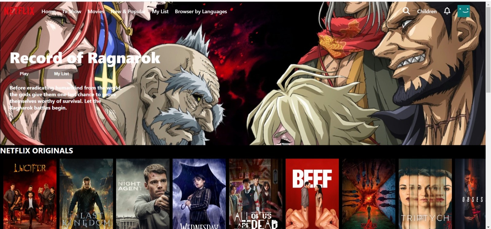 GitHub - shankar8202/Netflix_Clone: Implemented a replica of the ...