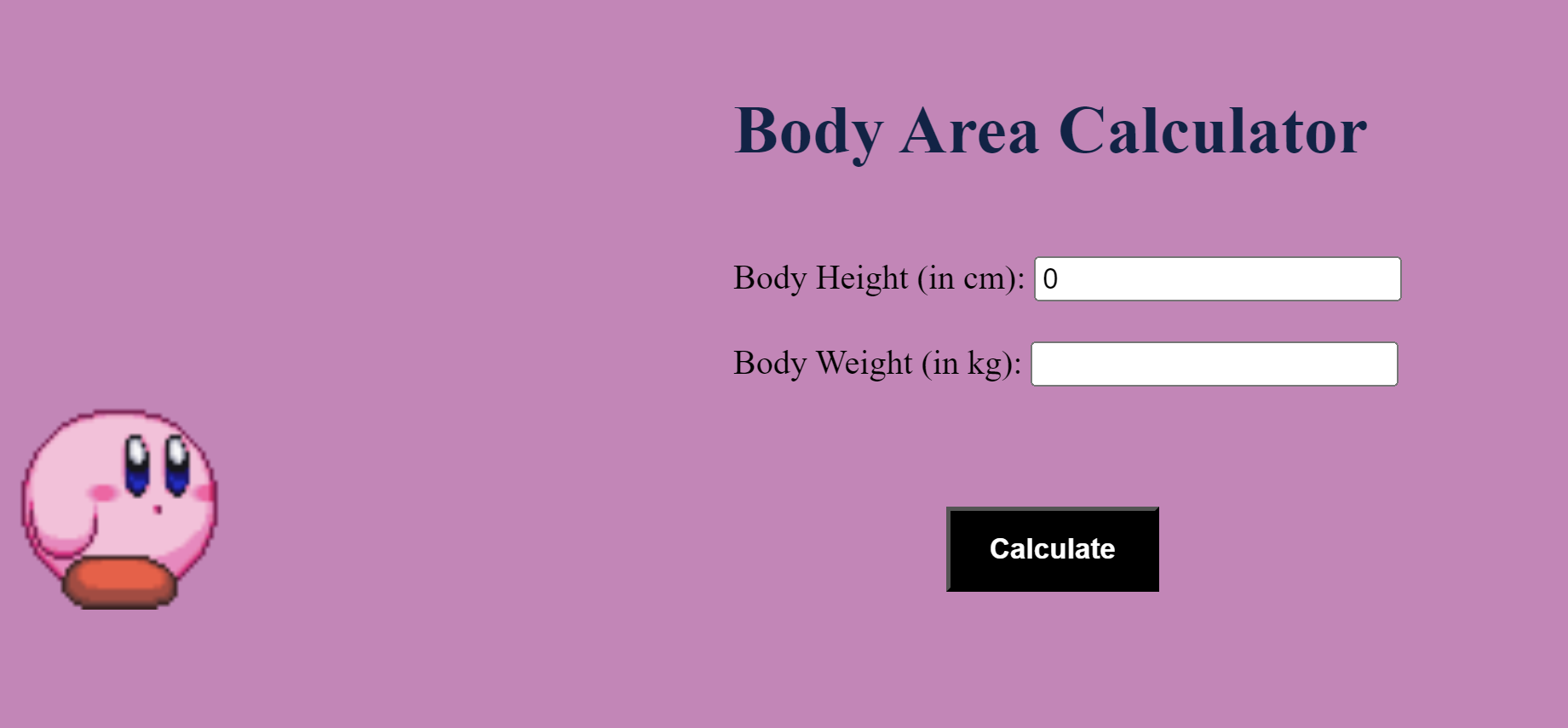 GitHub - Beau735/Mosteller-Calculator