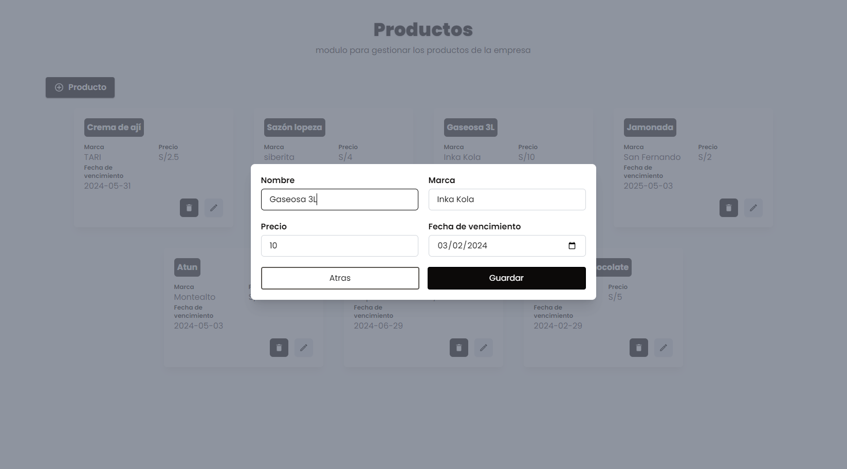 Github Wizardrrrcrud Products This Project Is A Simple Example Of