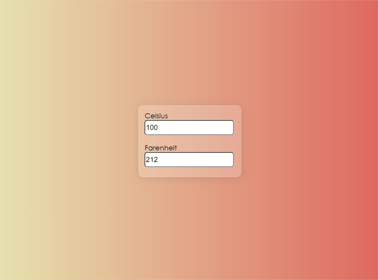 GitHub - codingNeverend/Temperature-converter