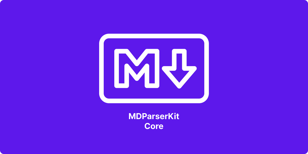 Github Dakshsemwal Mdparserkit Mdparserkit Core Is A Library That