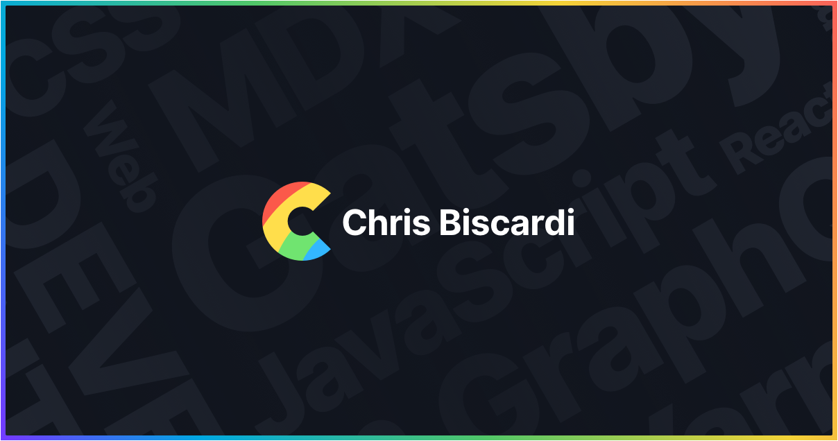 GitHub - ChristopherBiscardi/christopherbiscardi.github.com: Content ...