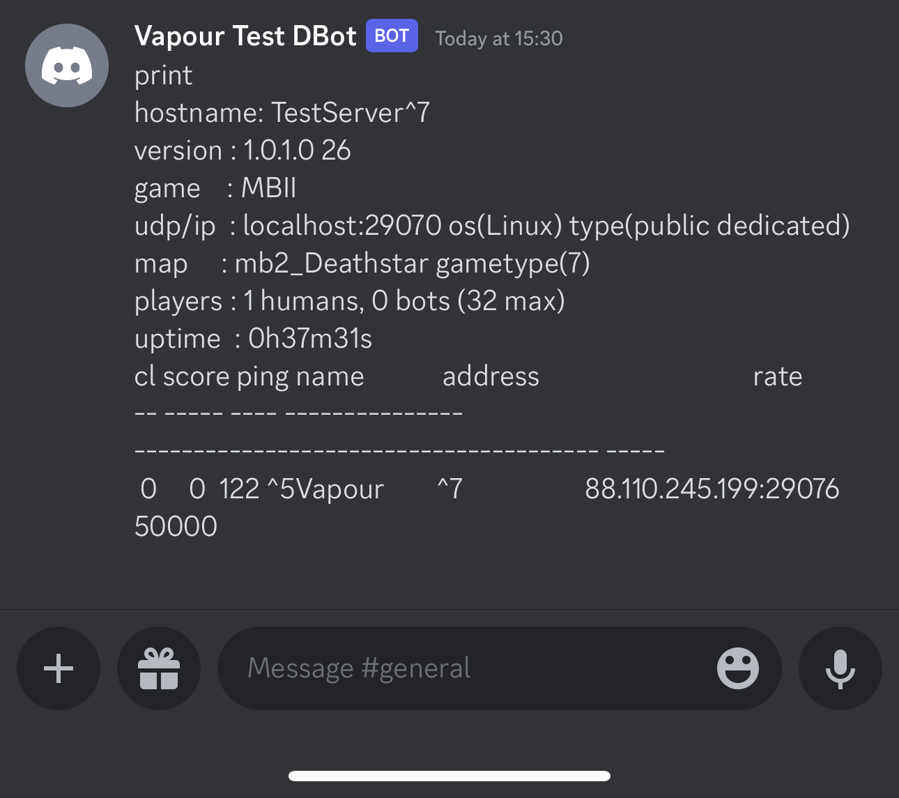 GitHub - VapourUK/JKA-Discord-Rcon-Bot: Jedi Academy Discord Bot