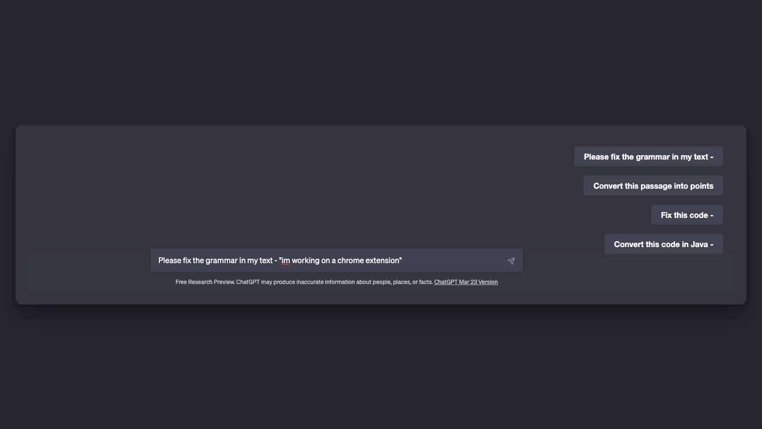 GitHub - shrine2000/PromptGPT: This is a Chrome Extension designed for use with the OpenAI GPT ...