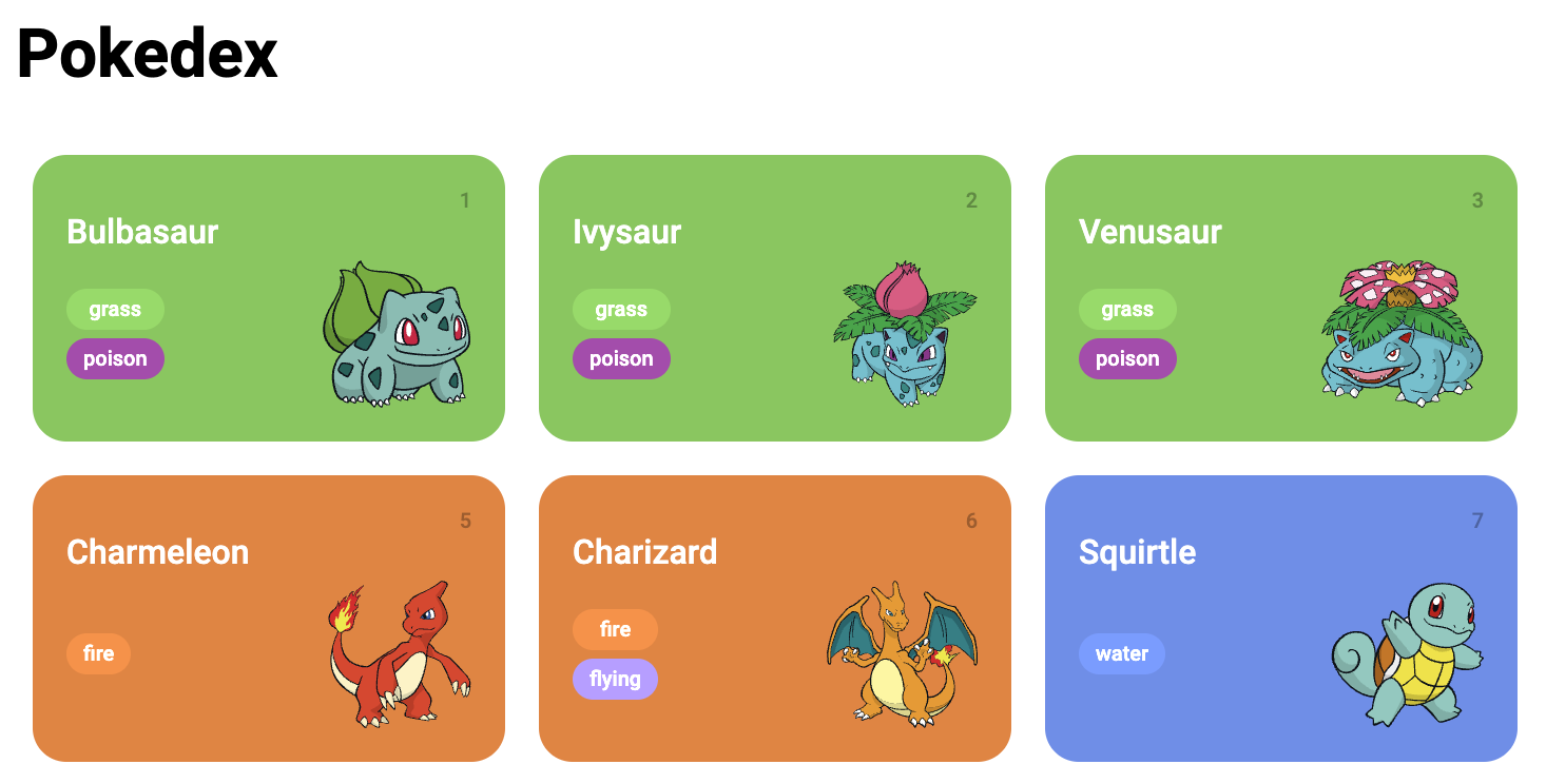 GitHub - ariellisf/pokedex: Projeto Pokedex