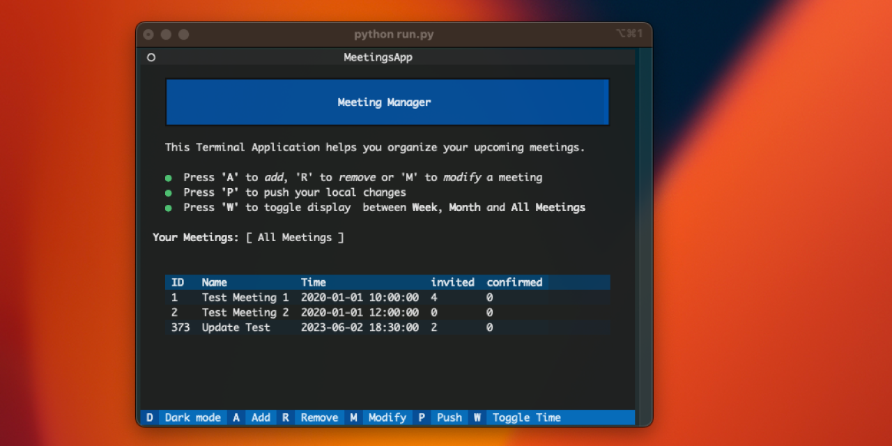 GitHub - nils-n/meetings-reminder-system: A graphical time-management ...