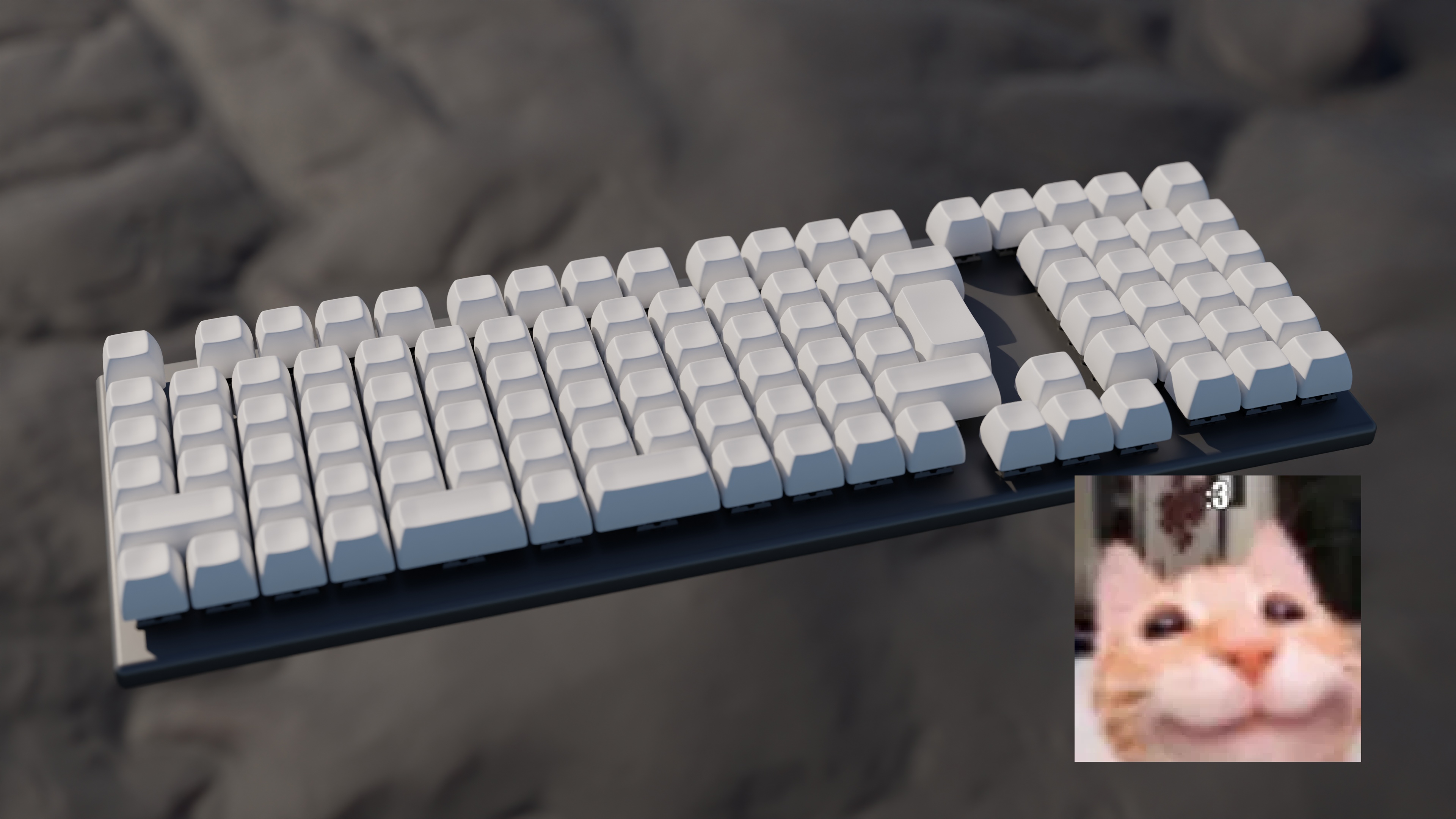 GitHub - wanesty/keeb-x3: a 1800-type custom keyboard with 105 keys