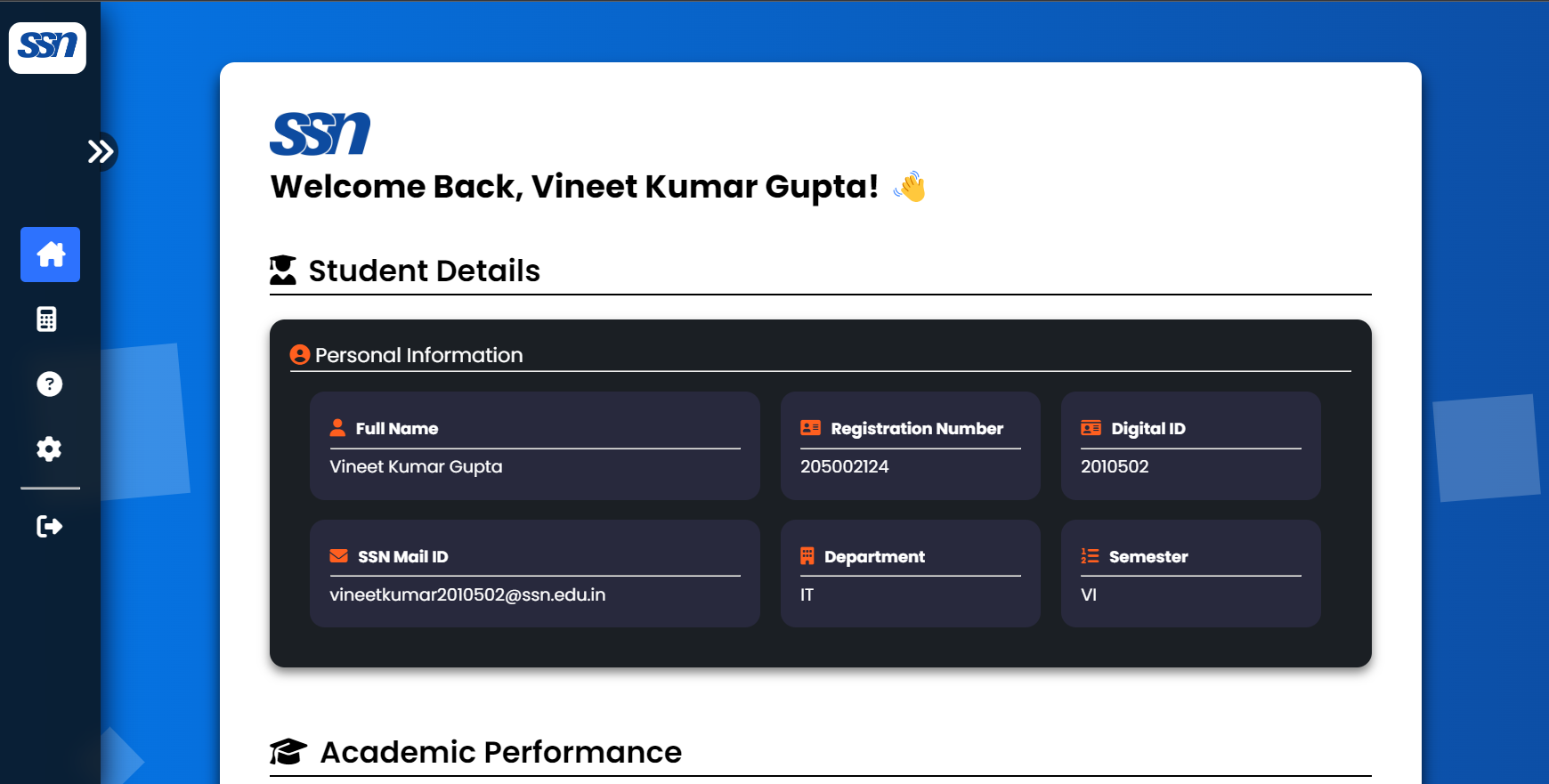 GitHub - VineetKumar02/Student-Dashboard: A website created ...