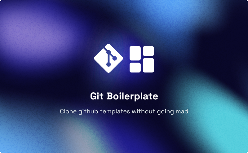 GitHub - gui-marc/git-boilerplate: Command-line interface tool for ... GitHub - gui-marc/git-boilerplate: Command-line interface tool for ...