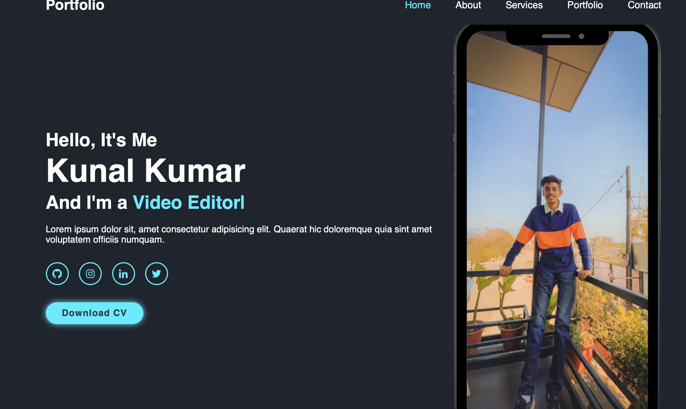 GitHub - kunalaep/Portfolio