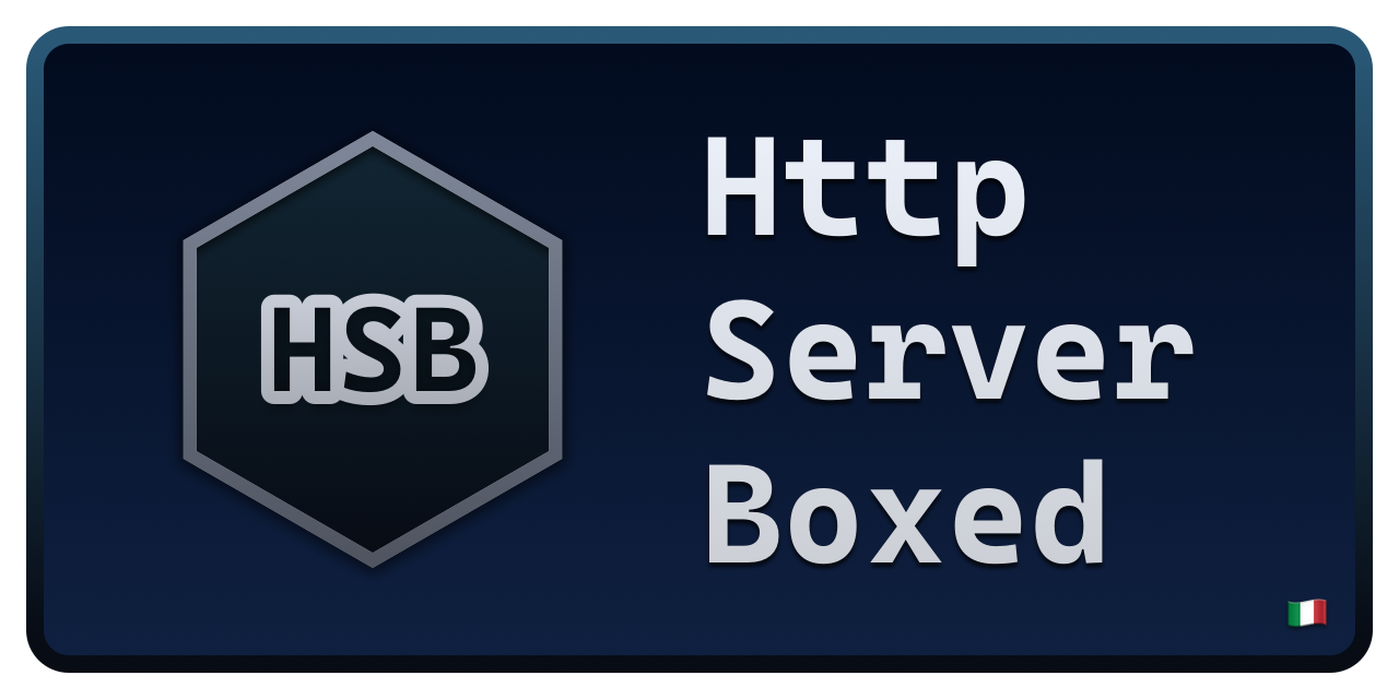 GitHub - lorenzoconcas/HSB: Http Server Boxed it's a little library that provides and entire ...