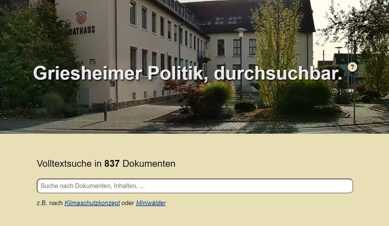 GitHub - dnlbauer/griesheim-transparent.de: http://griesheim-transparent.de: Volltextsuche ...