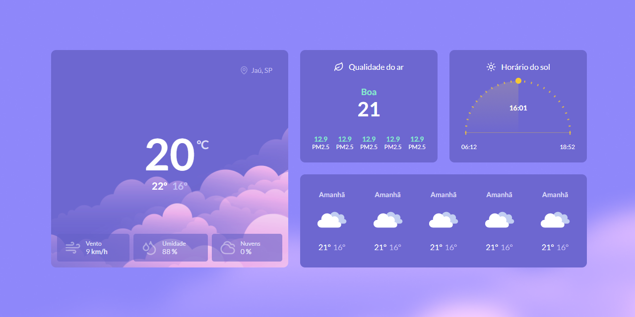 Github Leandro Parice Bora Codar 10 Uma Pagina De Clima Weather Web App Rocketseat S