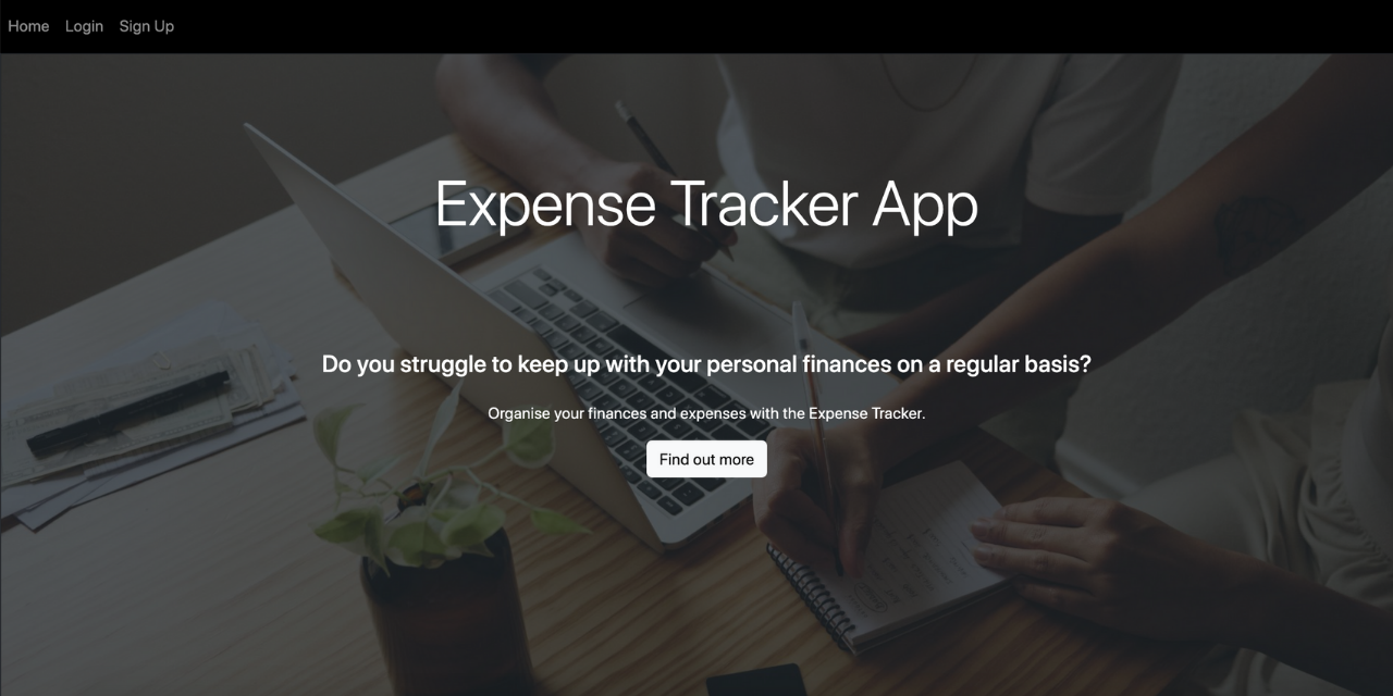 GitHub - bonolobr/expense-tracker-app: :moneybag: Personal finance ...