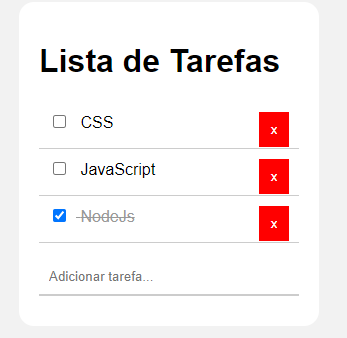 GitHub - Felicio-Jessica/Lista-de-Tarefas: Tarefas