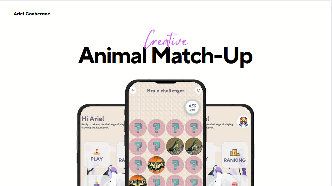 GitHub - Cocherane/Animal-Match-Up-Flutter-Firebase: Animal Match-Up" is an engaging Flutter ...