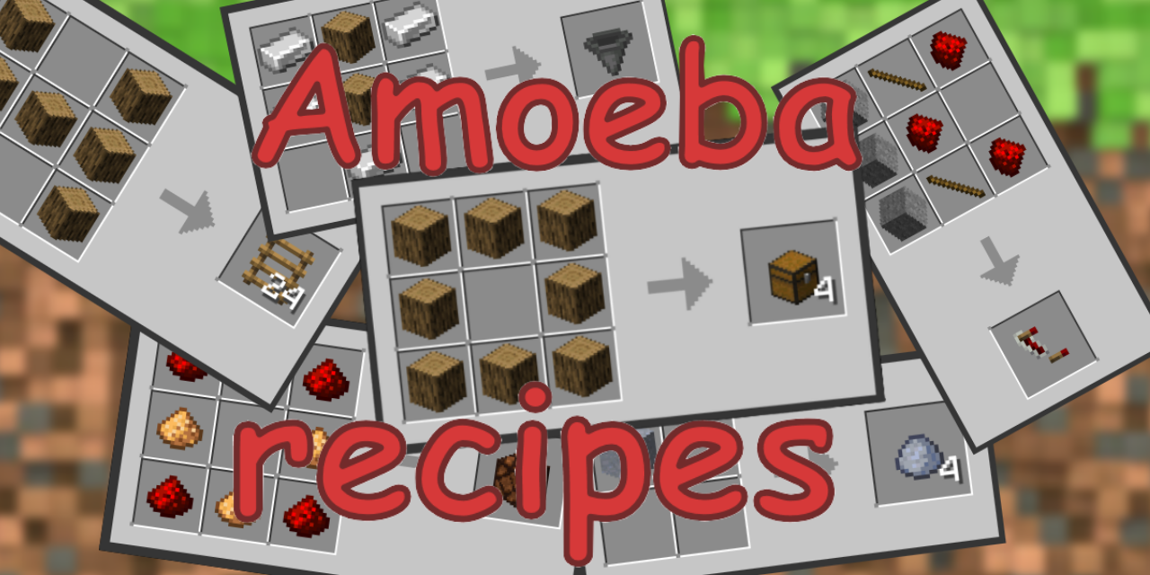 GitHub - amoeba1125/amoeba_recipes: A minecraft datapack that adds many convenience recipes