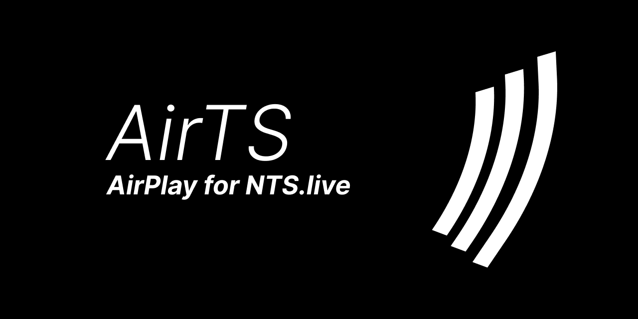 GitHub - cornedor/AirTS: Enable AirPlay on the NTS.live website using a Safari Extension
